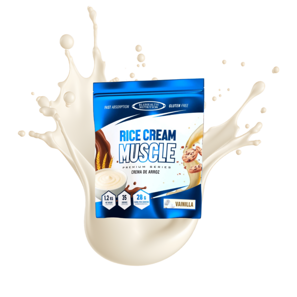 Rice Cream Muscle 1.2kg – Bluhealth Nutrition